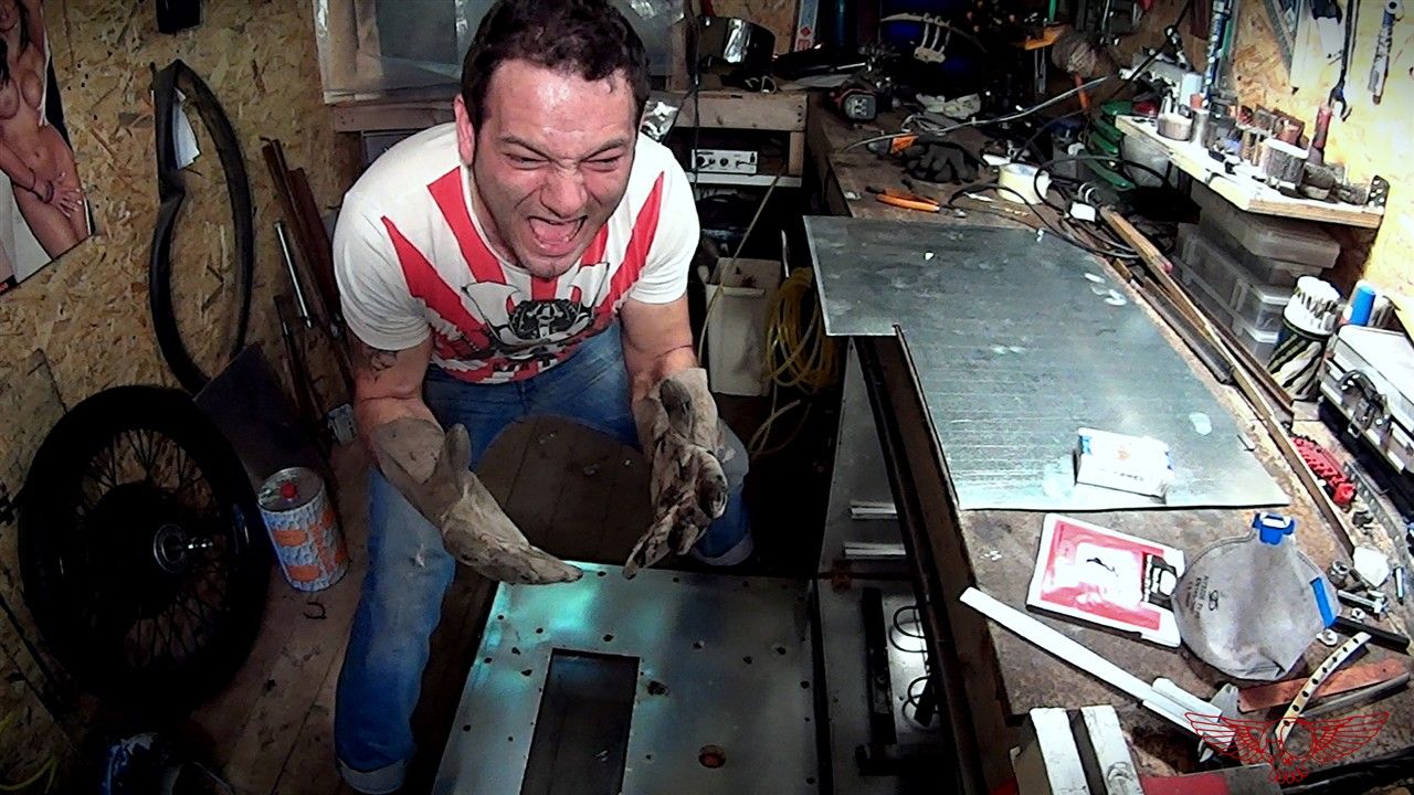 05 Powder coating at home, how to, tips and tricks - The fender