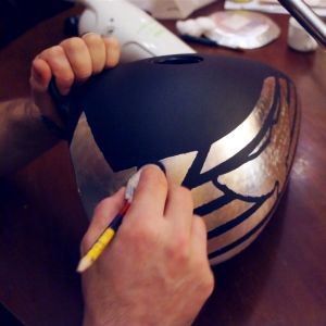 17 How to apply gold leaf or silver leaf and use the "size"