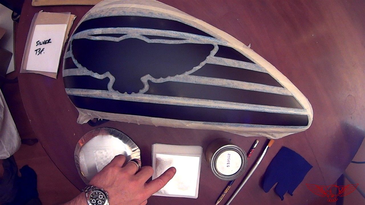 17 How to apply gold leaf or silver leaf and use the "size"