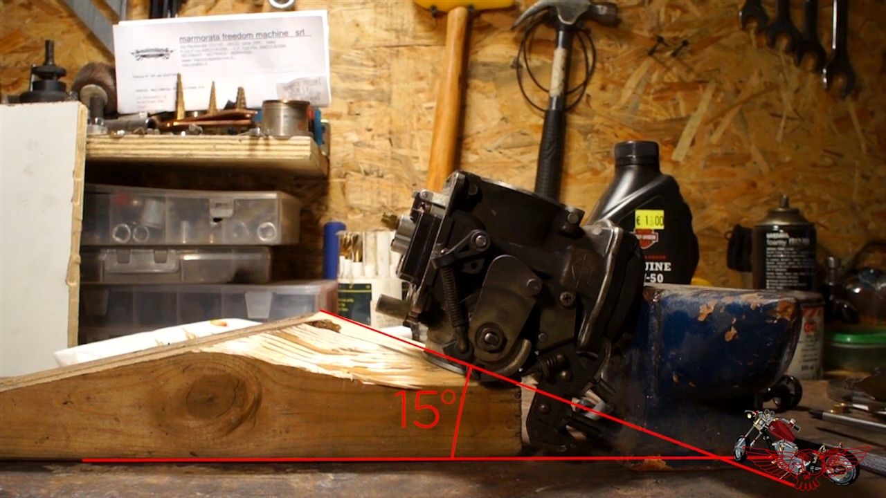 18 Rebuild an HD CV carburator and float adjustment