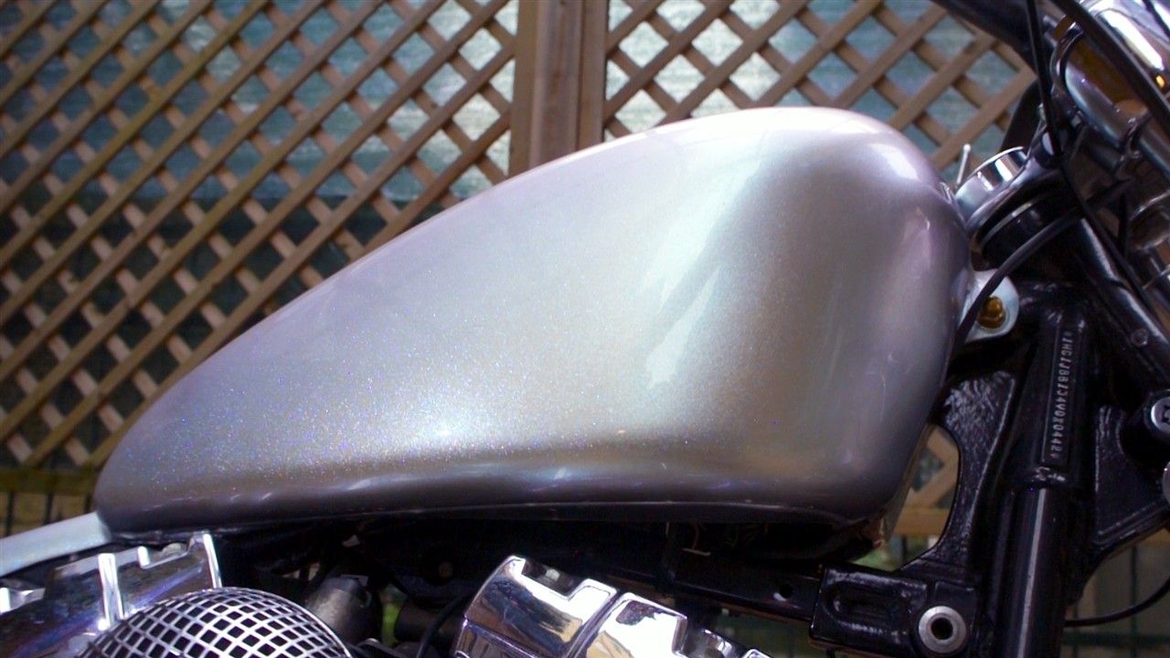 29 - Sportster Peanut tank on softail, how to install