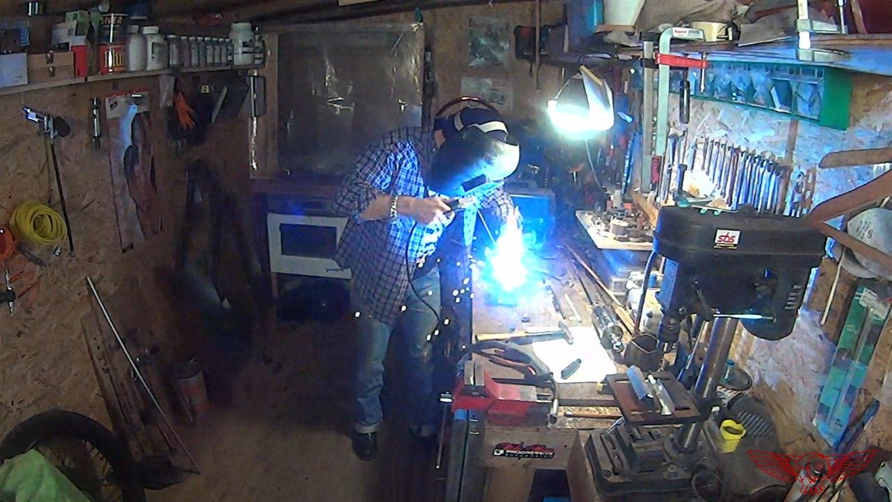 02 Home made shock compressor for softail tutorial