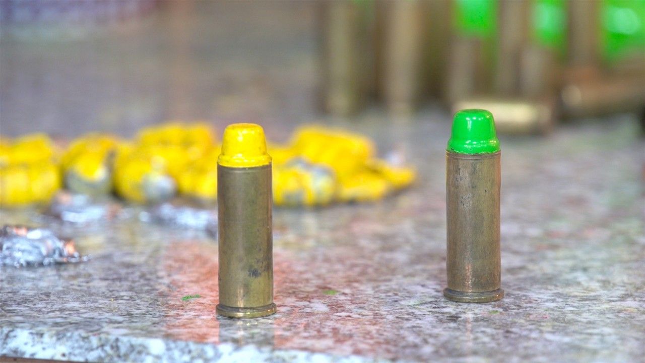 32 - How to powder coat lead bullets DIY tutorial